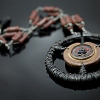 Gear Medallion / Necklace / Unisex